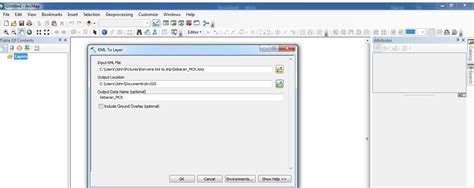 Konversi File Kml Ke Shp Menggunakan Arcgis 10