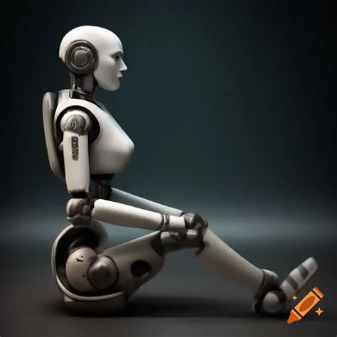 6 Foot Tall Female Biped Robot On Craiyon