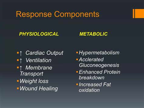 Metabolic Response To Injury Pptx