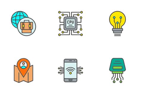 Digitalization Icon Pack Bundle By Muhammad Shabraiz