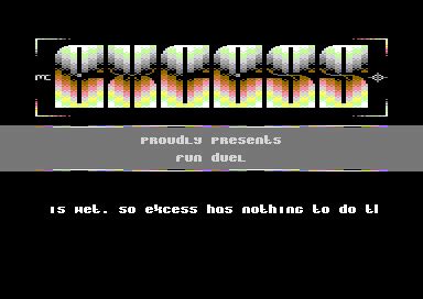 CSDb Fun Duel By Excess