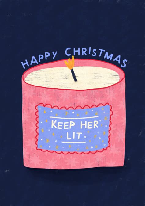 Happy Christmas Keep Her Lit Palpack