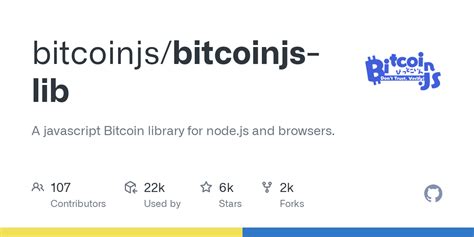 github bitcoinjs bitcoinjs lib a javascript bitcoin library for node