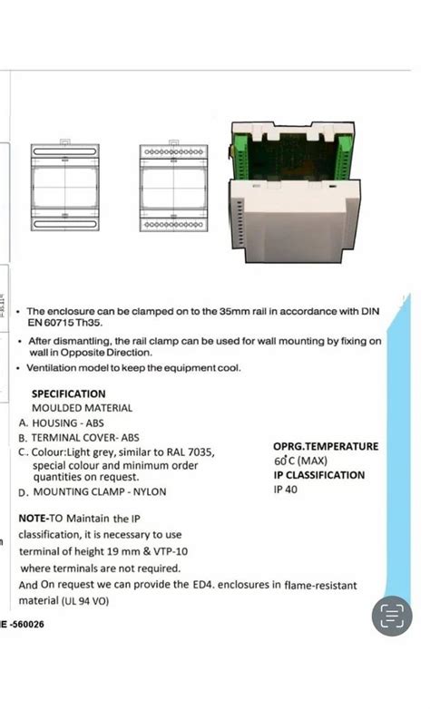 Din Rail Enclosures At 100 Piece Compact Case Housing Shell Enclosure In Bengaluru ID