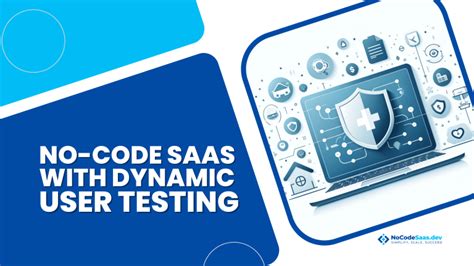 optimizing no code saas with dynamic user testing