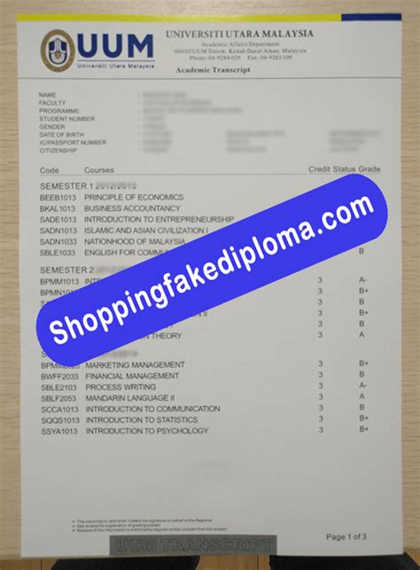 Fake Uum Transcript Buy Fake Diploma Buy Degree Certificate Buy