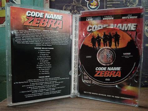 Code Name Zebra Dvd Hobbies And Toys Music And Media Cds And Dvds On