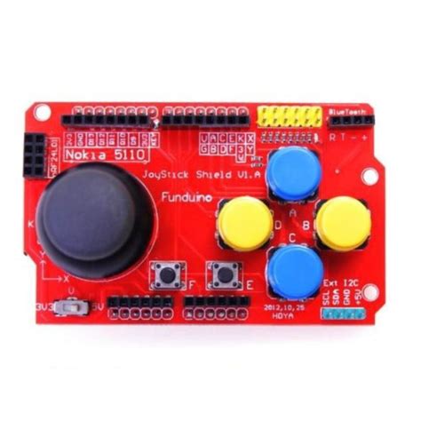 UNO PS2 Joystick Shield V1 A Wireless Device Pinout For Arduino Shopee Malaysia