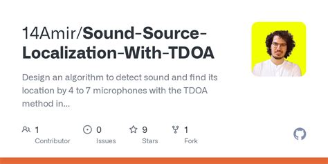GitHub Amir Sound Source Localization With TDOA Design An Algorithm To Detect Sound And