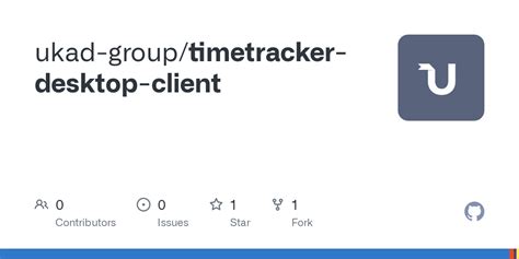 GitHub Ukad Group Timetracker Desktop Client