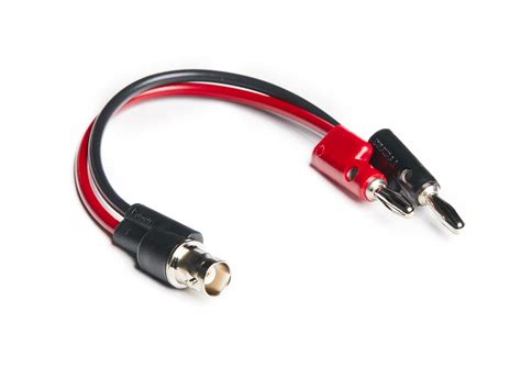 Dual Banana Plug To BNC Connector SensorLink Corporation