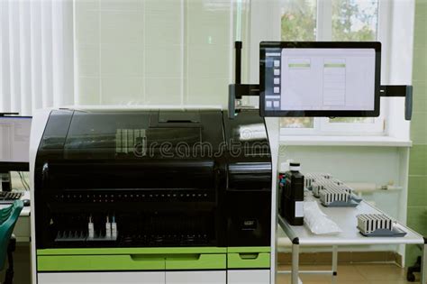 High Tech Laboratory Equipment For Scientific Research Stock Image