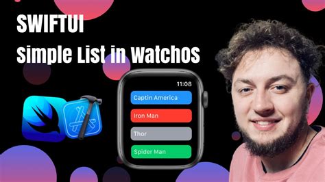 Swiftui Tutorial How To Create A Simple List In Watchos Using Xcode 12 Iphone Wired