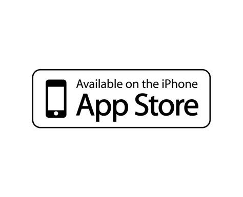 App Store Logo Icon Symbol Black Design Software Apple Phone Mobile Vector Illustration 21496594