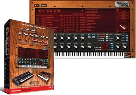 IK Multimedia SampleMoog Virtual Instrument Sweetwater