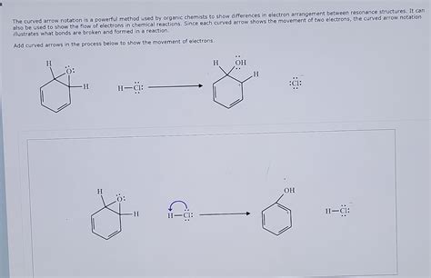 Solved The Curved Arrow Notation Is A Powerful Method Used Chegg