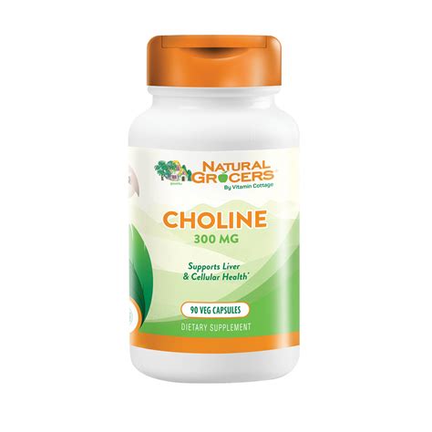 Choline 300mg 90 Veg Natural Grocers