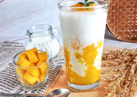 Resep Mangga Kocok Susu Prebiotik Oleh Ika Sulistianingsih Cookpad