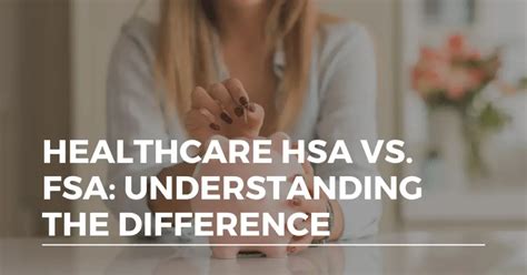 Healthcare HSA Vs FSA Understanding The Difference Alliance Health