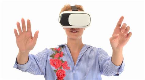 Premium Photo Amazed Young Woman In Virtual Reality Using Vr Glasses