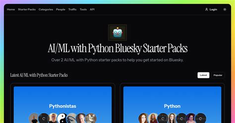 Aiml With Python Bluesky Starter Packs 2 Lists • Dec 2024