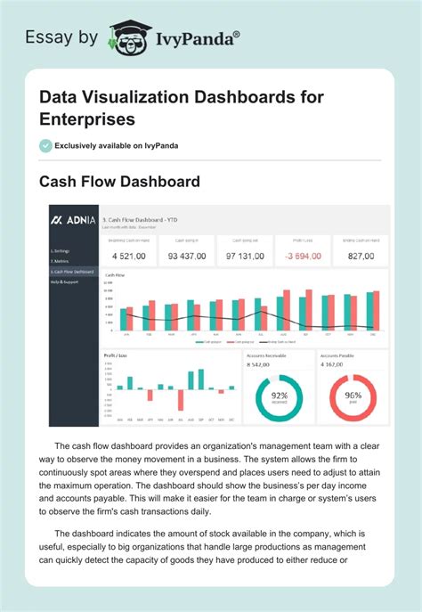 Data Visualization Dashboards For Enterprises 561 Words Research