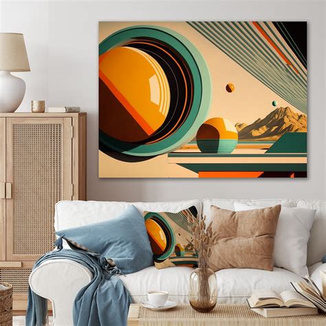 Oversized Mid Century Modern Art Bed Bath And Beyond