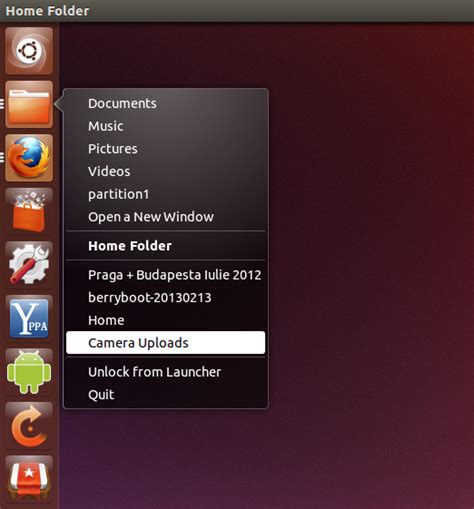 Unity Gets New Quicklists Window Switching Feature Ubuntu 1304 Raring