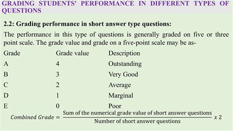 Grading System Bed Notes First Yearpptx Standardized Testing