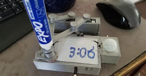 Plot Thermometer Clock Expo Chisel Pen Parts By Truglodite Download Free Stl Model