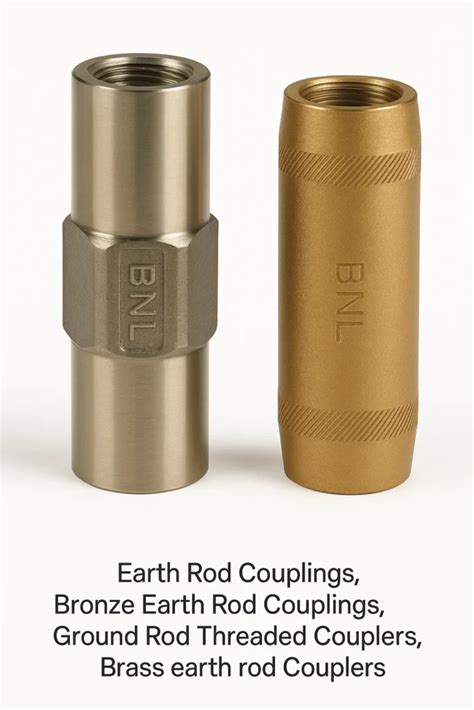 Ground Rod Couplers Earth Rod Couplers Brass Neutral Links India