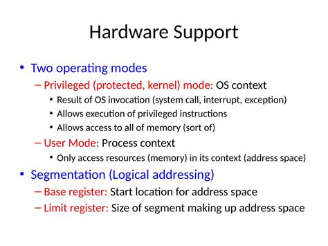 2 Os Memory Addressing