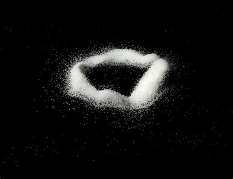 Premium Photo White Sand Flying Explosion Particle Dot Grain Wave
