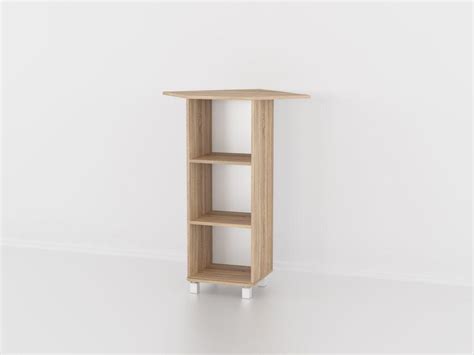 Стеллаж для Дома Полка для Книг Тумба в Комнату Из ДСП Угловая Mr 2413 — Купить Недорого на