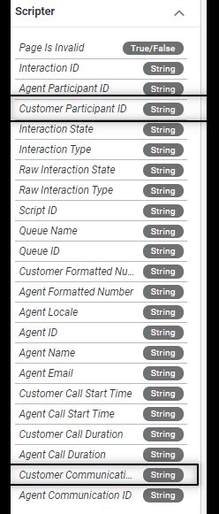 How To Obtain Conversation Information In A Script Scripts Genesys