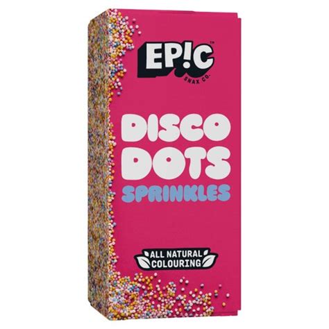 Epic Disco Dots Cake Sprinkles Ocado