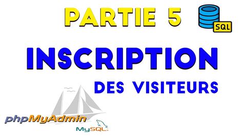Application Crud En Phpmysql Partie 58 Inscription Des Visiteurs