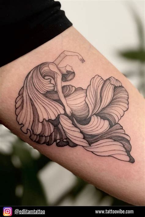 25 Dance Tattoo Designs That Will Inspire You Ballroom Dancer Tattoo