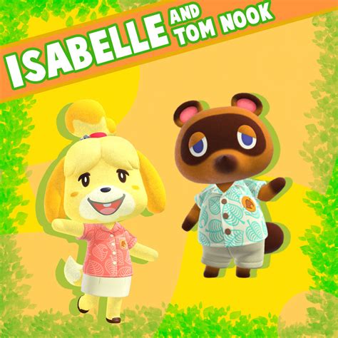 Isabelle And Tom Nook By Papiersaal On Deviantart