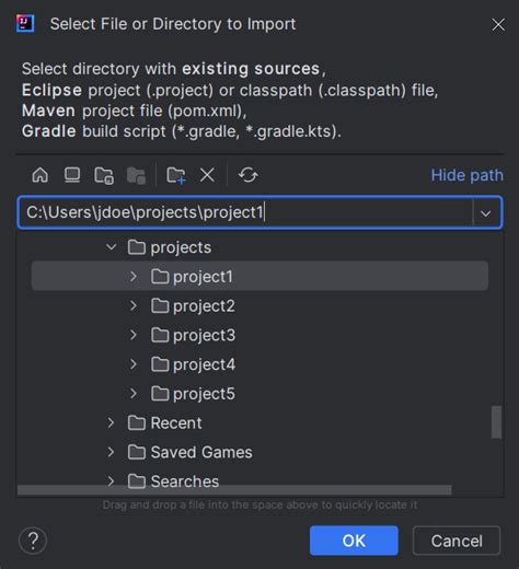 import a project — microej documentation