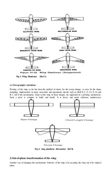 Morphing Aircraft Technology New Shapes For Aircraft Wing Design