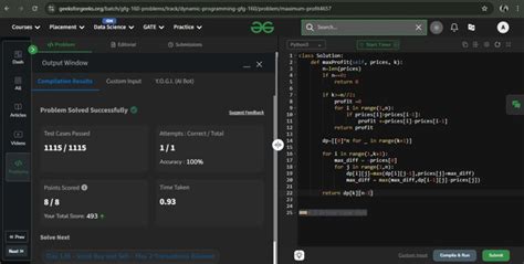 160daysofcode Gfg160 Geekstreak2024 Python Dynamicprogramming