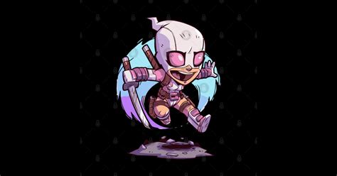 Gwenpool Cartoon Marvel Gwenpool Sticker TeePublic