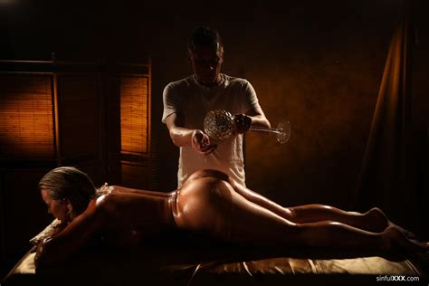 Aubrey Black Loves To Get Oiled Up For Hot Sensual Sex Photos