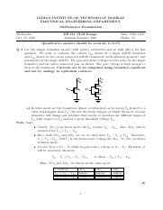 VLSI Design Transistor Modes Voltage Expressions Course Hero