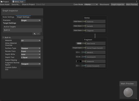 Shader Graph With Built In Pipeline Console Error Unity Engine