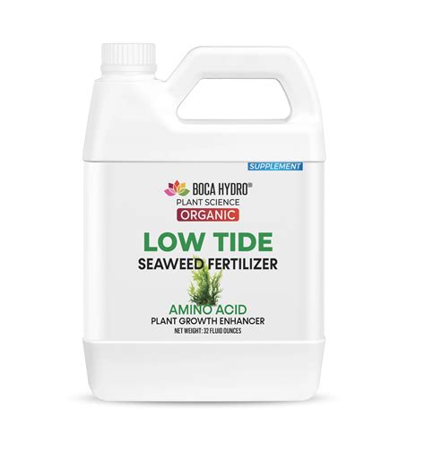 Boca Hydro Organic Liquid Seaweed Fertilizer Amino Acid Plant Growth