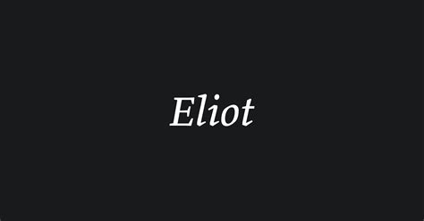 Words That Matter Eliot Peper