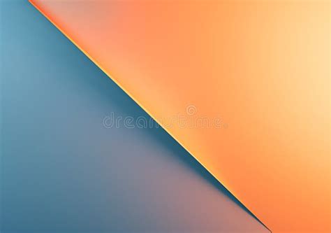 Abstract Blue And Orange Gradient Background Stock Illustration Illustration Of Soft Lighting