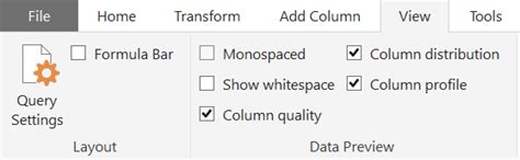 Data Profiling Using Power Query Rsm Technology
